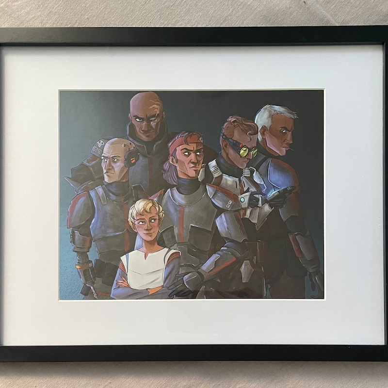 The Bad Batch Fanart - Etsy