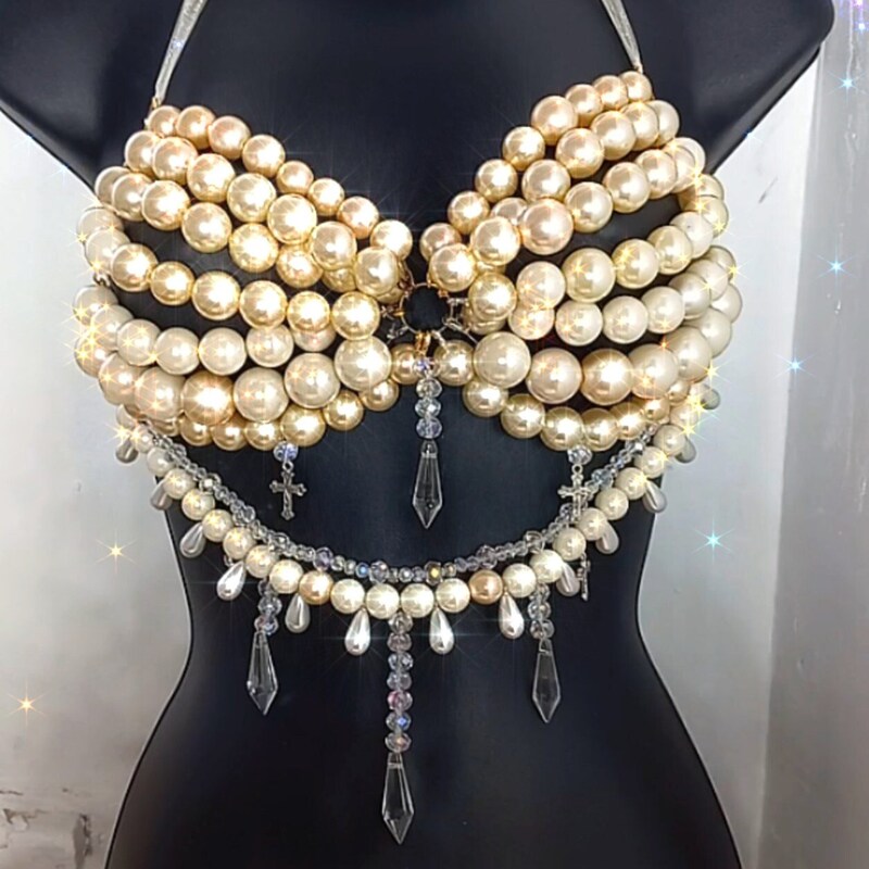 Beaded Bra - Etsy