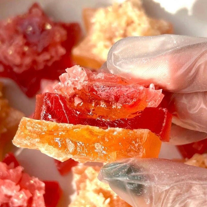 Silky Gem Crystal Candy - Etsy UK