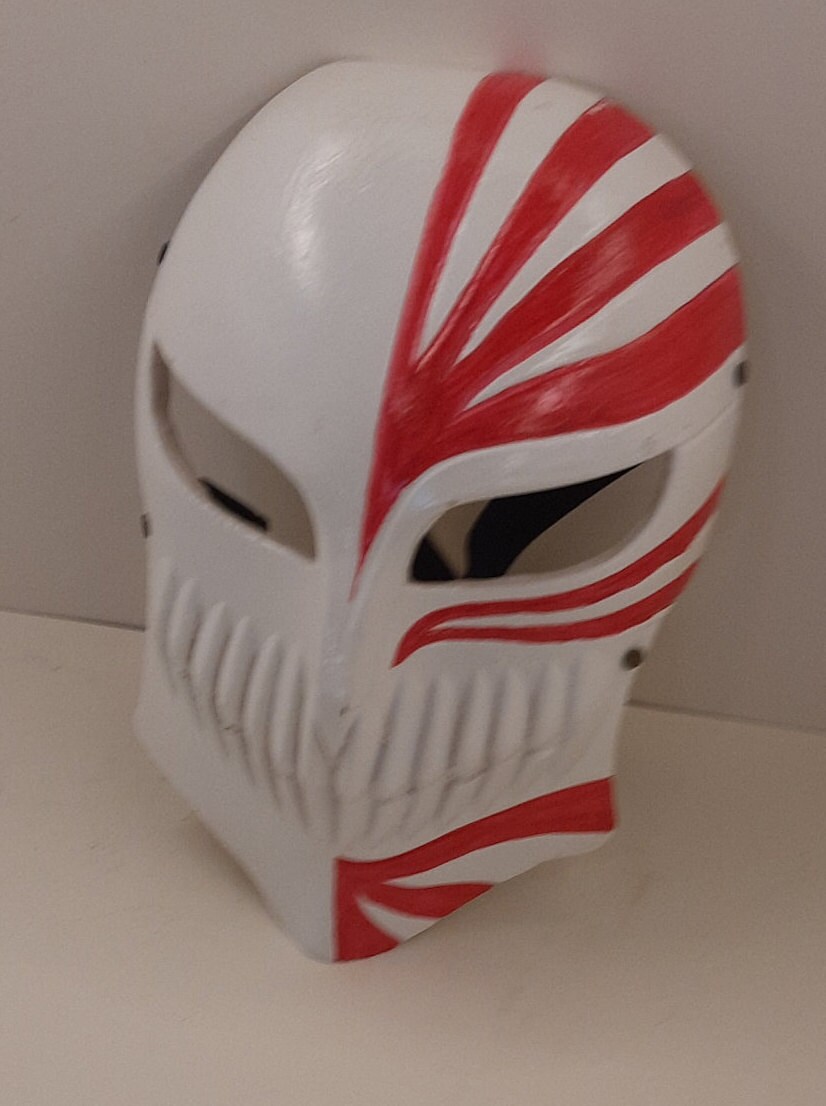 Bleach İchigo Hollow Mask , Bleach Mask, Cosplay Mask - Etsy