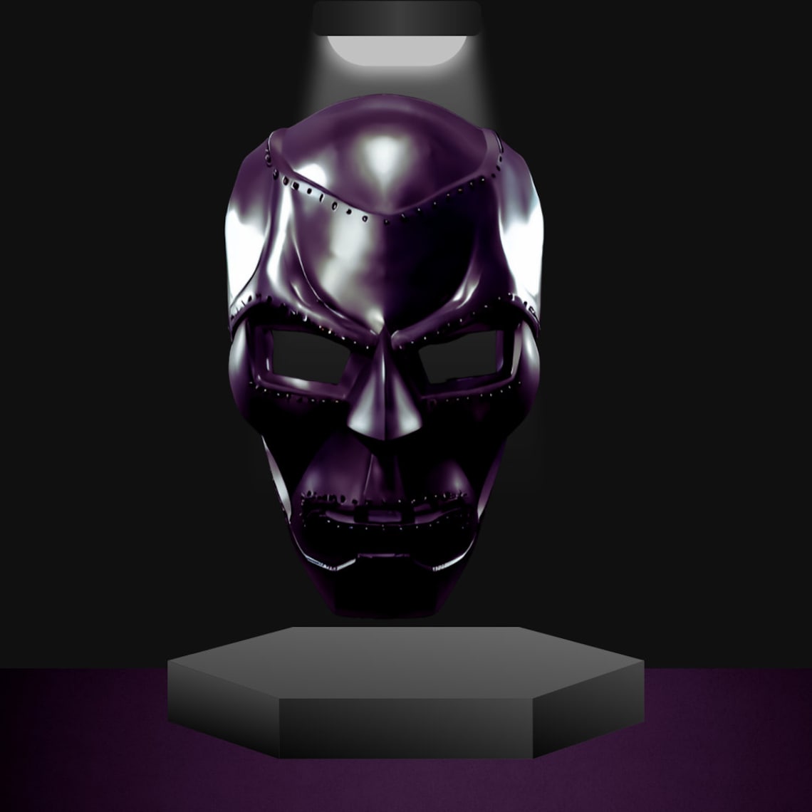 Dr. Doom Mask STL File / Doctor Doom Mask Stl Files for 3dprinter ...