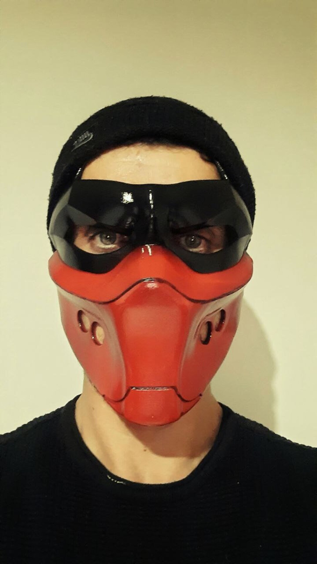 Red Hood Mask , Red Hood , Cosplay Mask , Anime Mask - Etsy