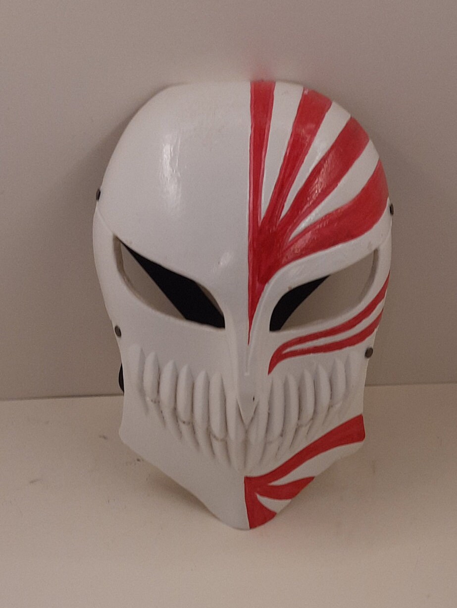 Bleach İchigo Hollow Mask , Bleach Mask, Cosplay Mask - Etsy