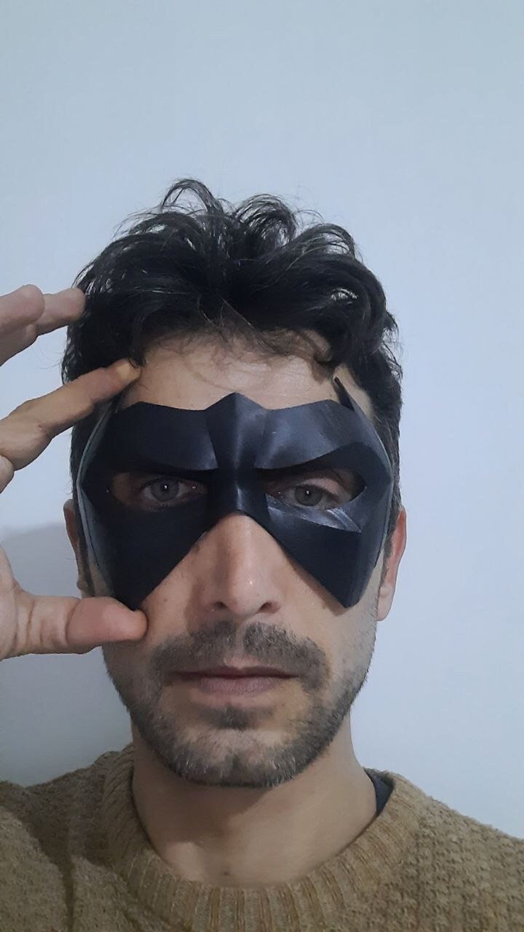 Nightwing Robin With Eye Mesh, Cosplay Costume Halloween Domino Mask ...