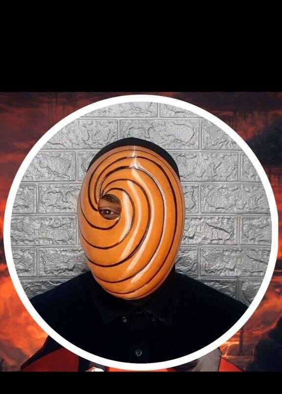 Naruto Mask , Tobi Mask , Obito Mask Naruto Mask, Japanese Mask - Etsy