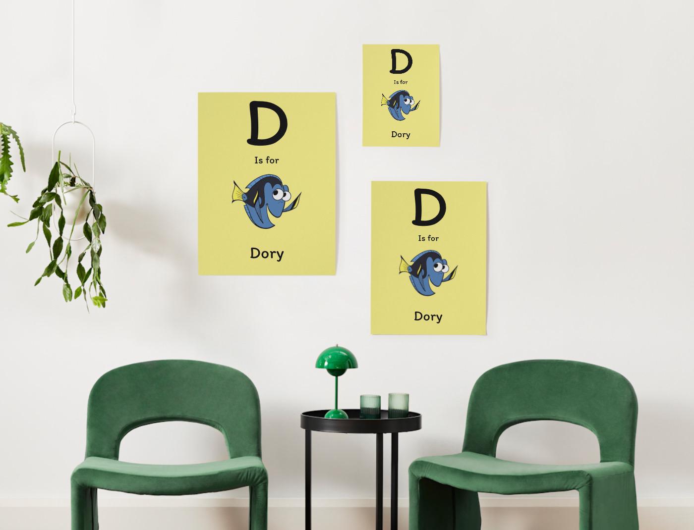 Disney Themed Alphabet Posters for Classrooms - Etsy