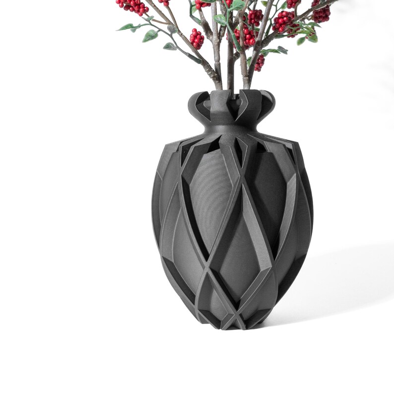 The "jari" Handcrafted PLA Dry Vase for Dried Flowers | 3D Made ...