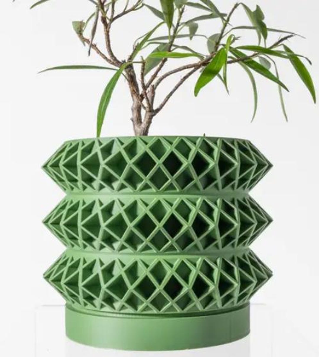 TOMO Weaved Tiered Planter 3D Printed Durable Color Choice Succulent ...