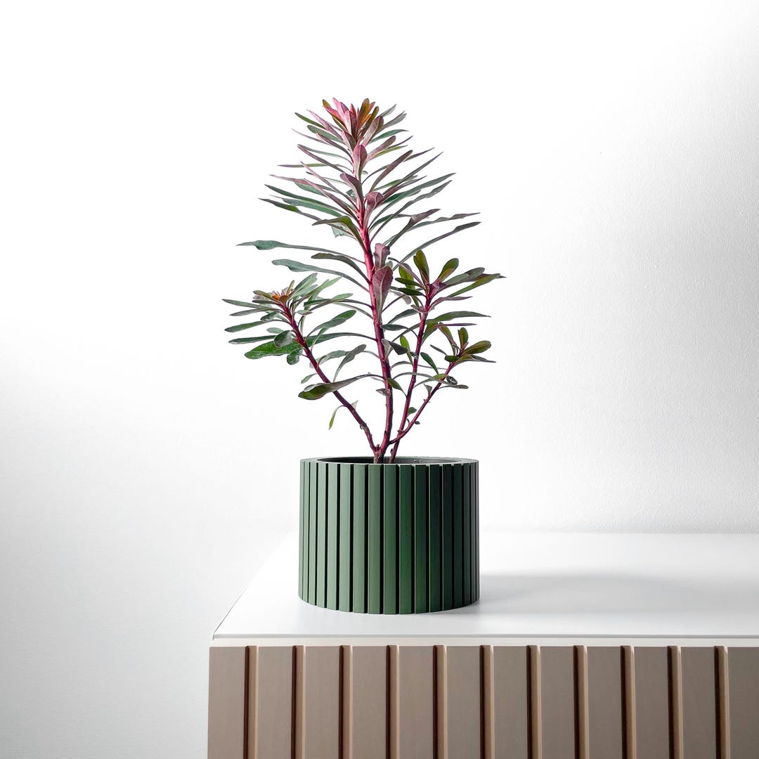 The "zelno" Planter | NEW SIZE Options | Modern 3D Made Planter ...