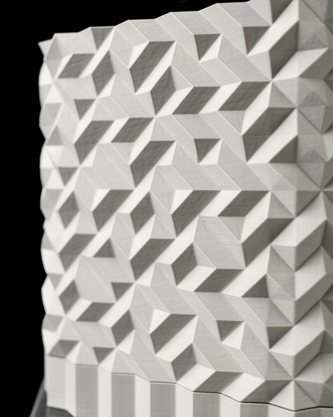 A "cobble" Triangular Planter | Modern 3D Made Planter | Custom Colors ...