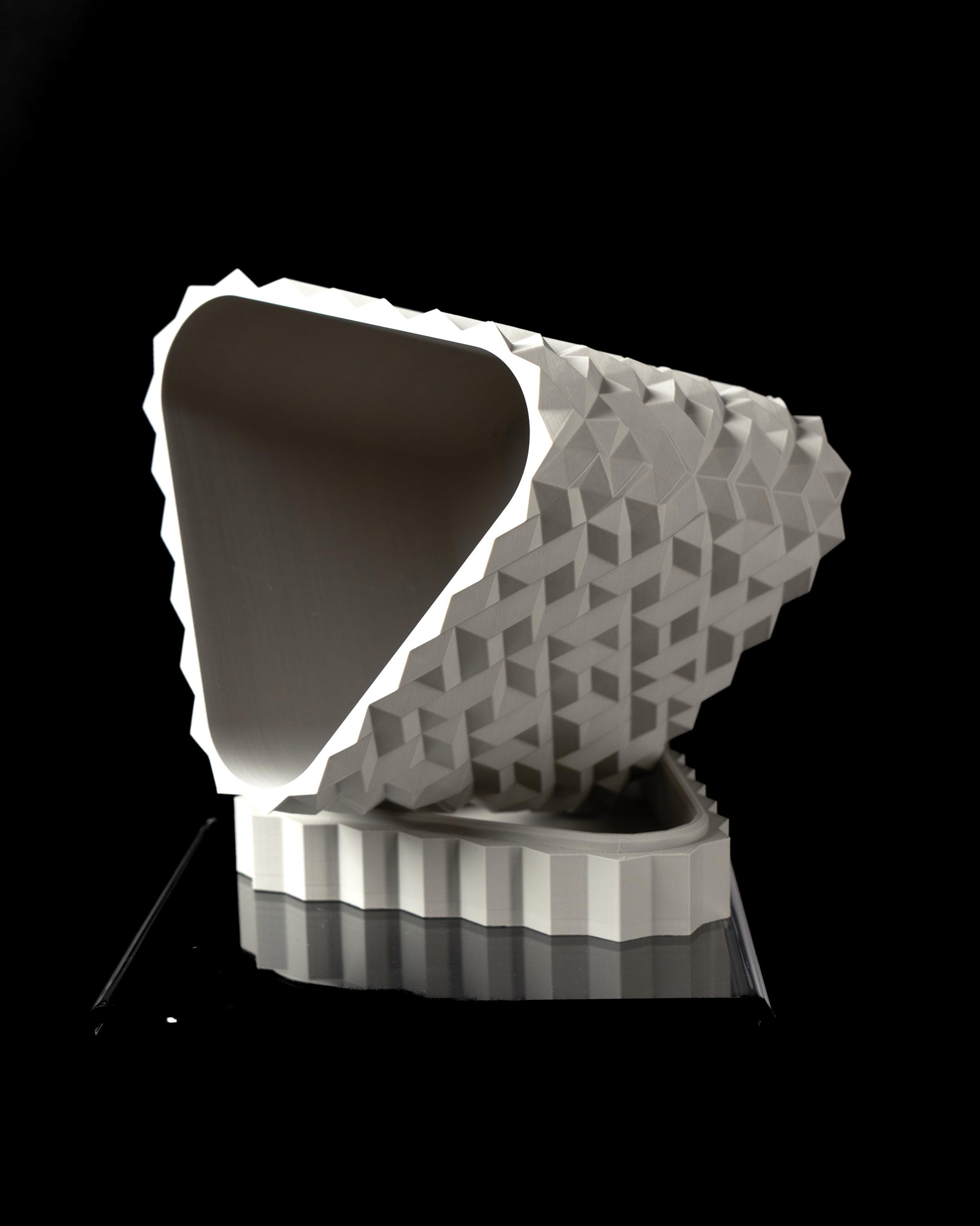A "cobble" Triangular Planter | Modern 3D Made Planter | Custom Colors ...