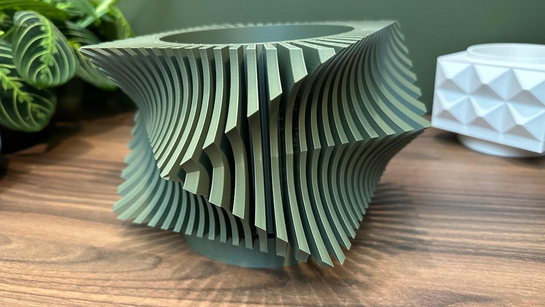 A “ANIO” 3D Custom Printed Wacky Planter Pot | Modern Home Office Decor ...