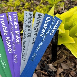 3D Custom Printed Garden Stake | 9" Tall | Durable Colorful Garden ...