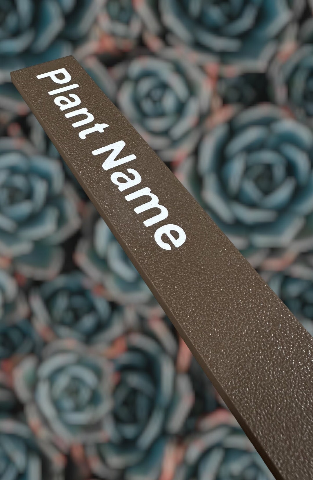 3D Mini Custom Plant Tags Garden Stake | 6" Tall 3D Printed | UV ...