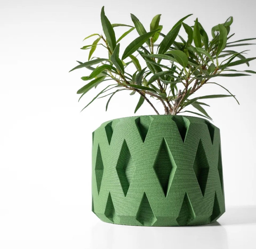 The rano TEXTURED Planter Modern Planter Large Planter Succulent Cactus Monstera Plants Eco ...