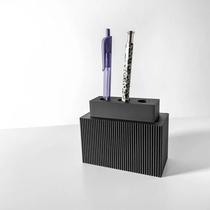 The "osin” Rectangular Pen Pencil | Office Desk Work From Home Decor ...