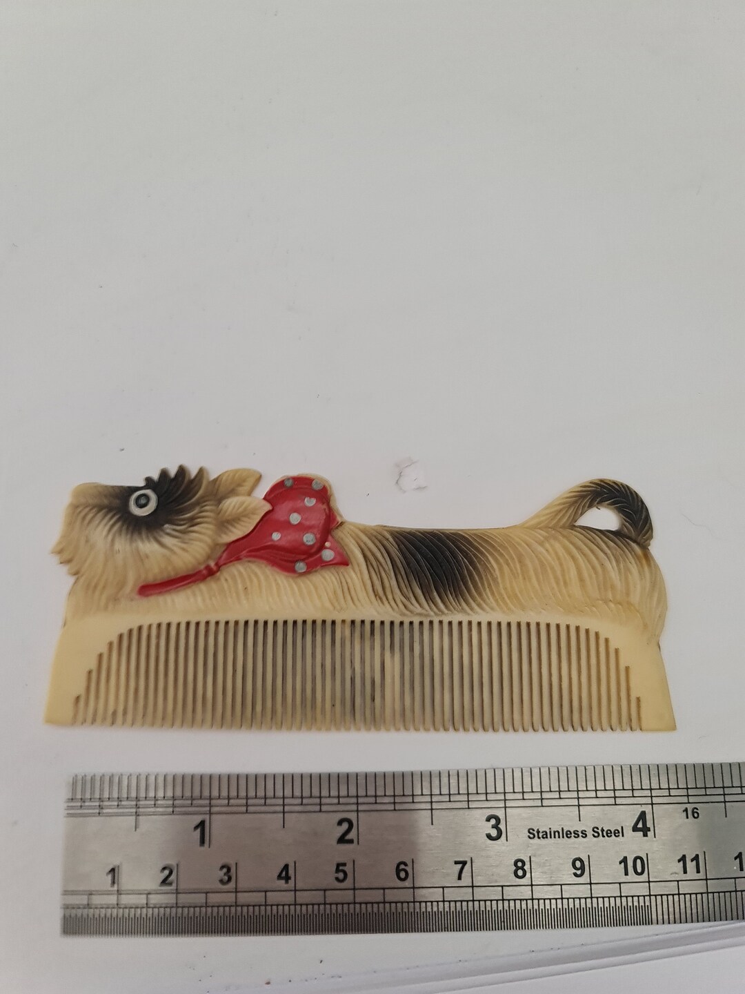 Vintage Comb in Shape of a Dog - Etsy