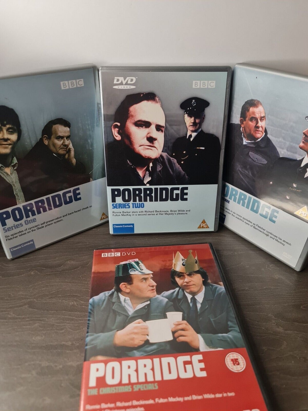 PORRIDGE 3 Series Dvd's 18 Episodes Plus Christmas - Etsy