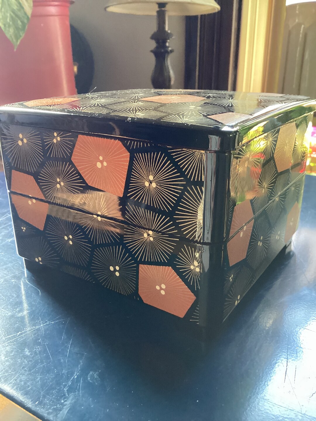 Retro Jubako Bento 2 Tier Stackable Box Yamanaka Made in Japan - Etsy