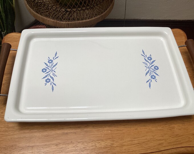 Vintage Corningware Blue Cornflower Bake and Broil Tray P-35-B - Etsy