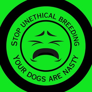 Stop Unethical Breeding, Funny Dog Grooming Sticker, Funny Dog Breeder ...