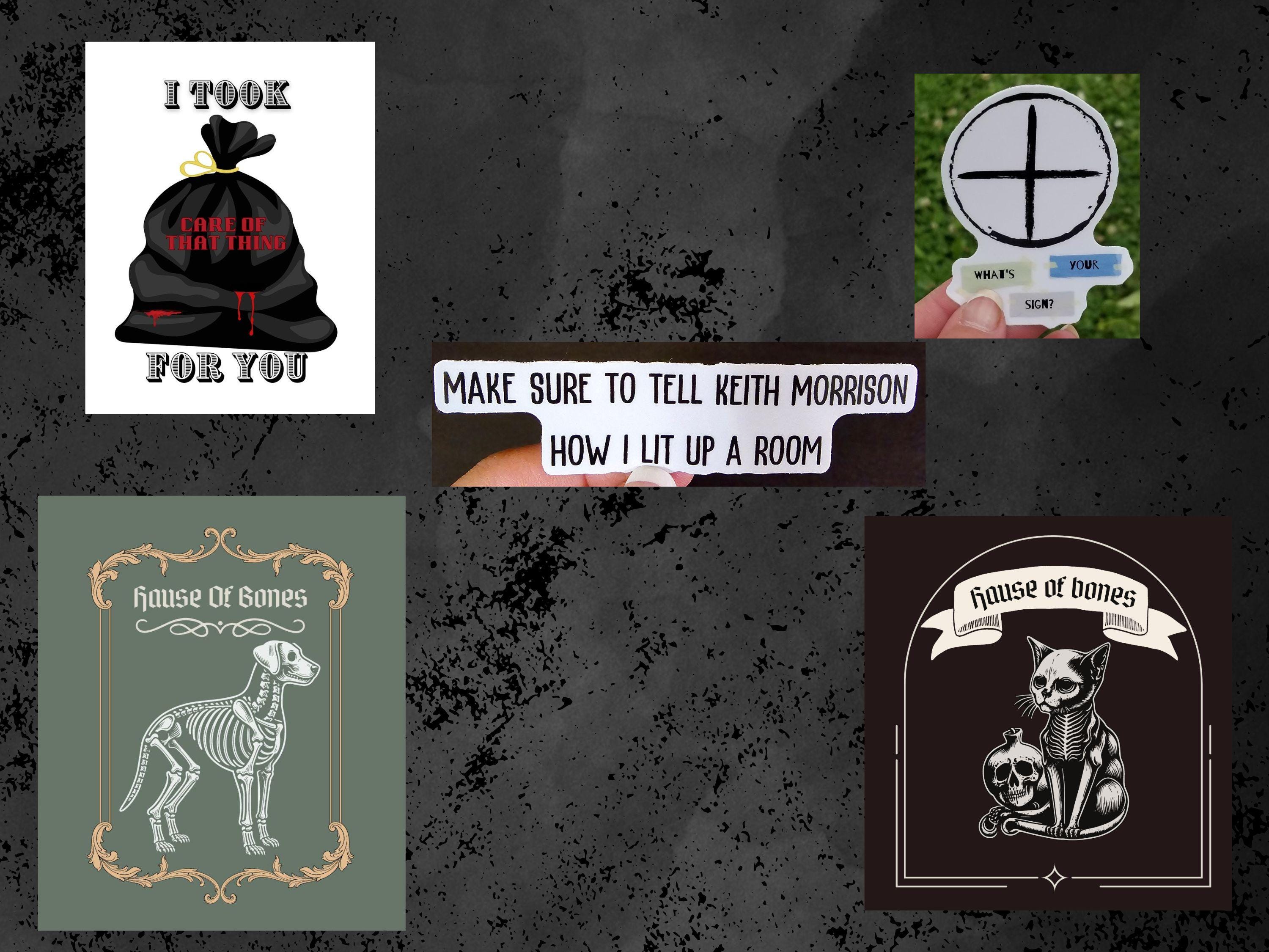 Serial Killer Sticker Gift Pack, True Crime Gift Pack, Murder Mystery ...