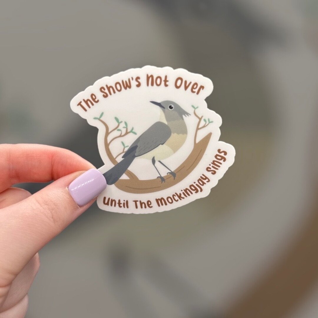 TBOSAS the Hunger Games Vinyl Sticker Water Resistant, Repositionable ...