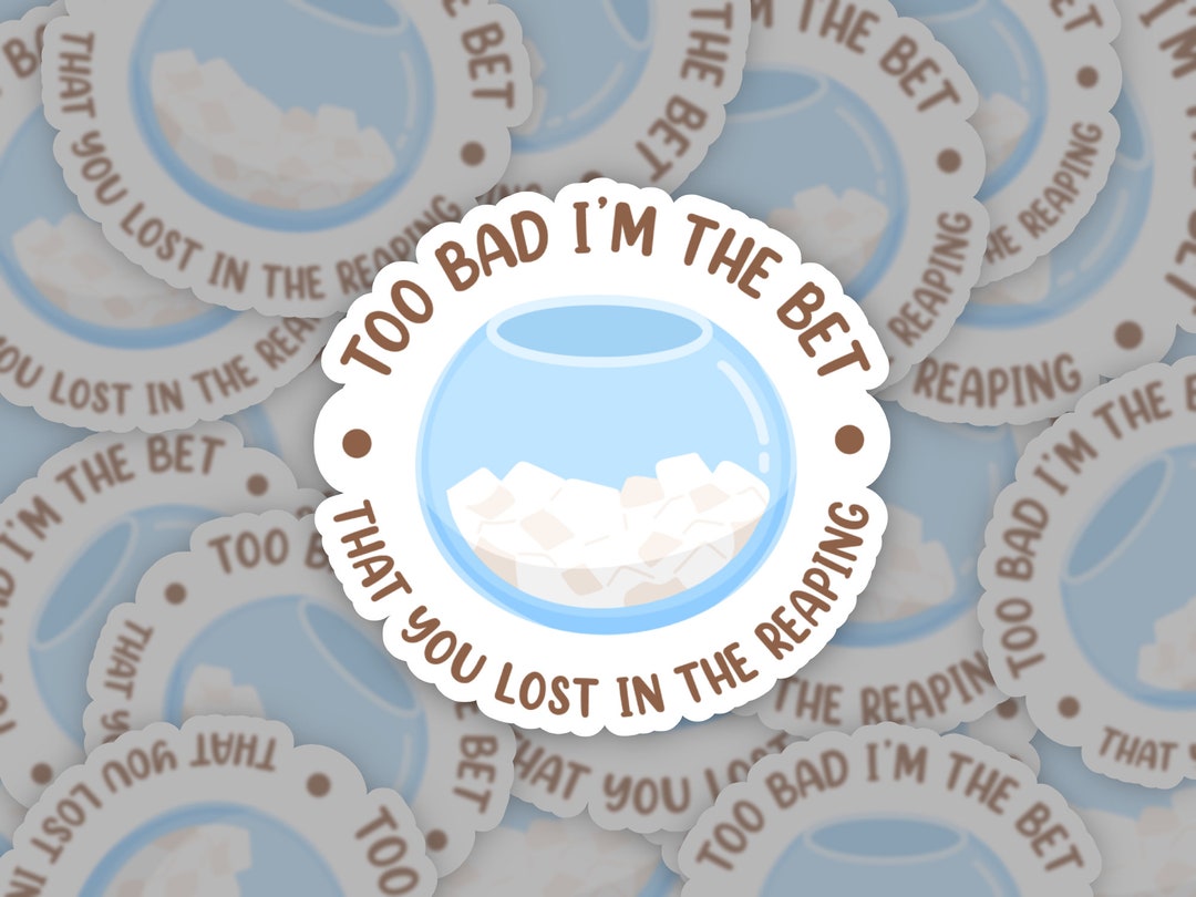 Ballad Vinyl Sticker | Water Resistant, Repositionable | Song Lyrics - Etsy