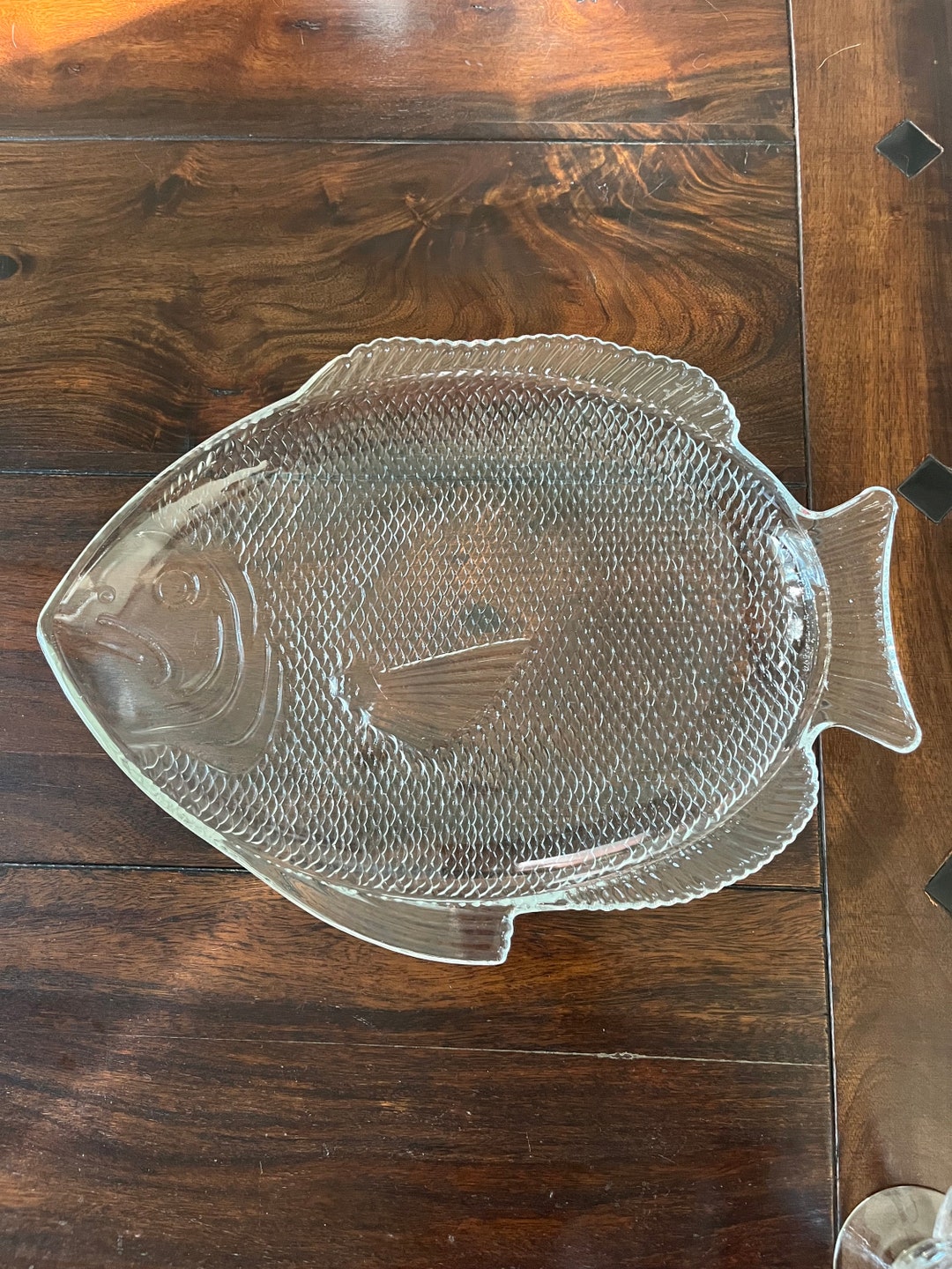 Anchor Hocking Vintage Extra Large Fish Platter 15 In. - Etsy