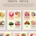 Dutch Fruit Flashcards With Pronunciation | Learn Dutch Fruit Names ...