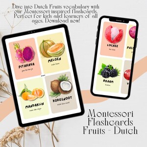 Dutch Fruit Flashcards With Pronunciation | Learn Dutch Fruit Names ...