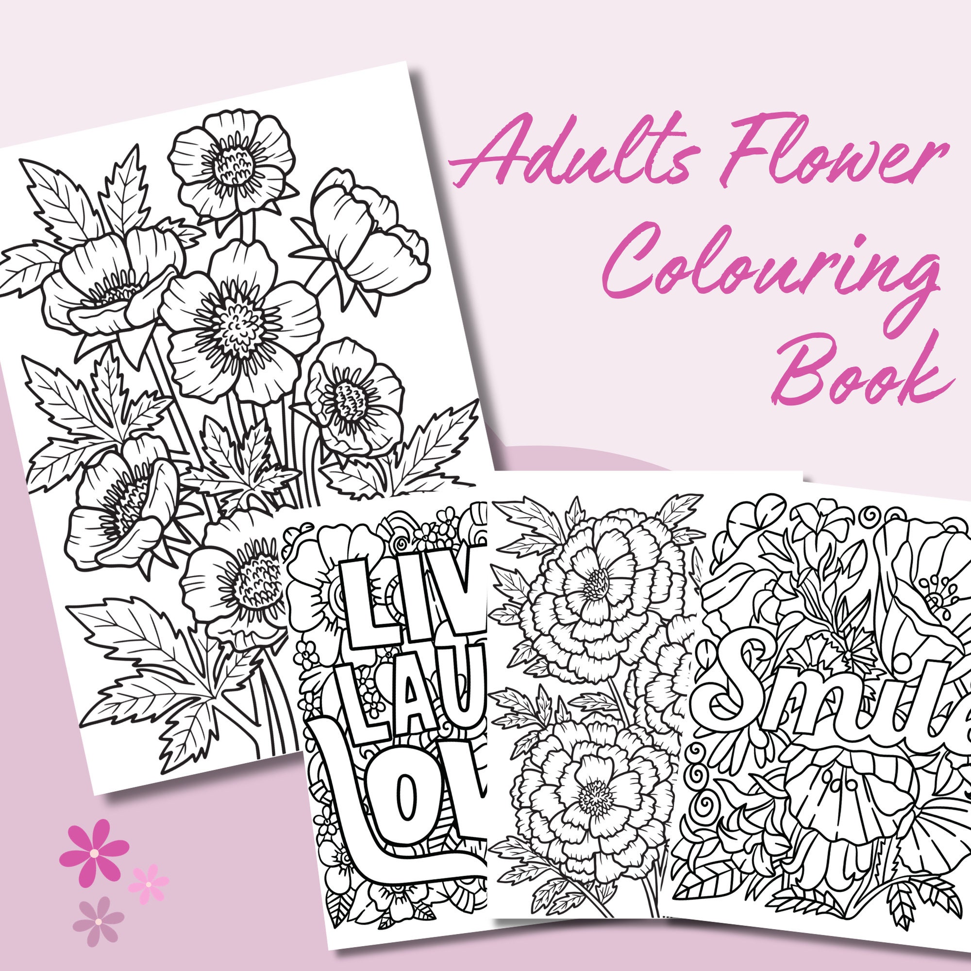 Adults Flower Colouring Pages | Mandala Designs to Colour in ...