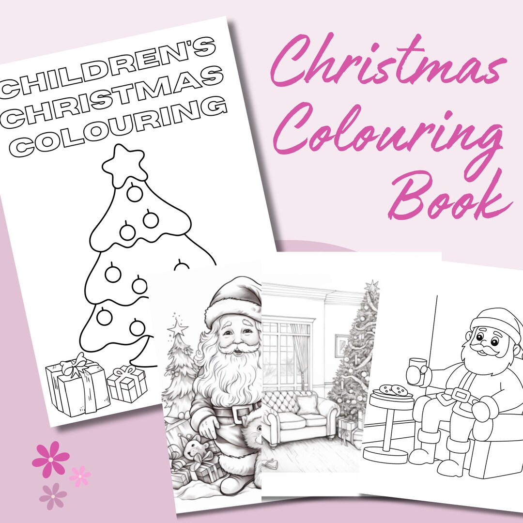 Children's Colouring Pages | 24 Christmas Designs to Colour in ...