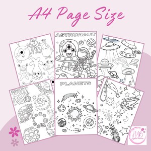 Children's Colouring Pages | 18 Space Designs to Colour in | Colouring ...