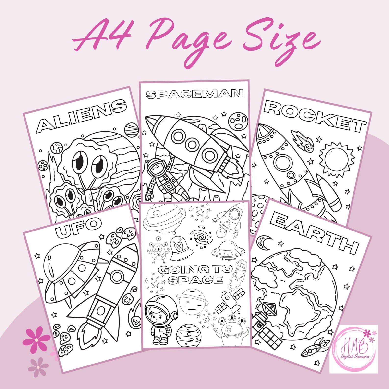 Children's Colouring Pages | 18 Space Designs to Colour in | Colouring ...