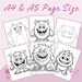 Children's Colouring Pages | 24 Monster Designs to Colour in | Monster ...