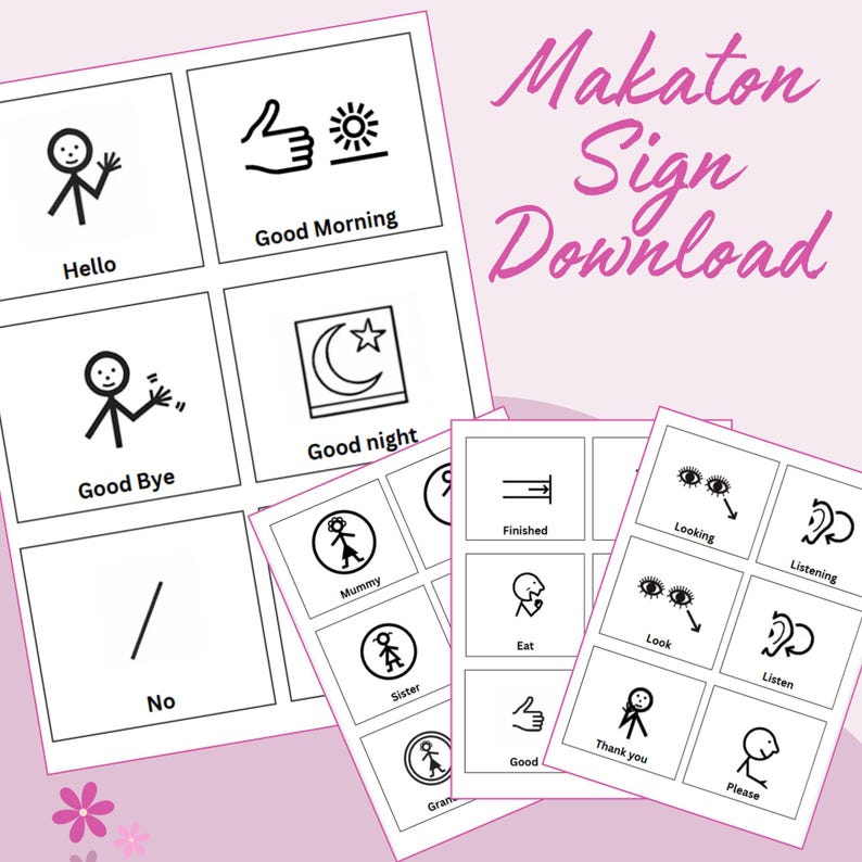Makaton Communication Cards | Digital Download | Now Next Cards ...