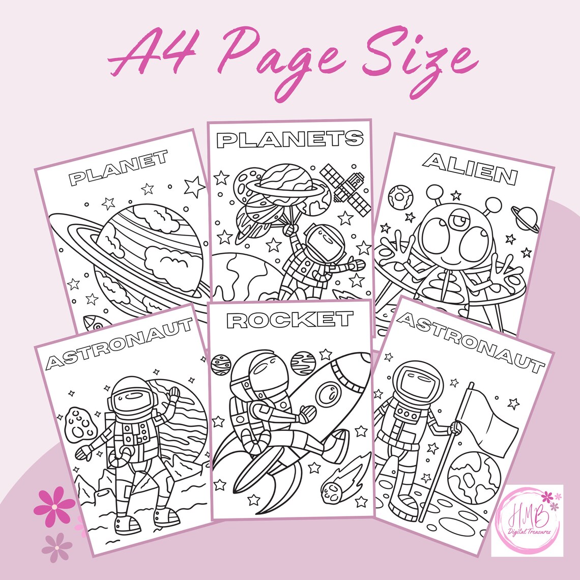 Children's Colouring Pages | 18 Space Designs to Colour in | Colouring ...