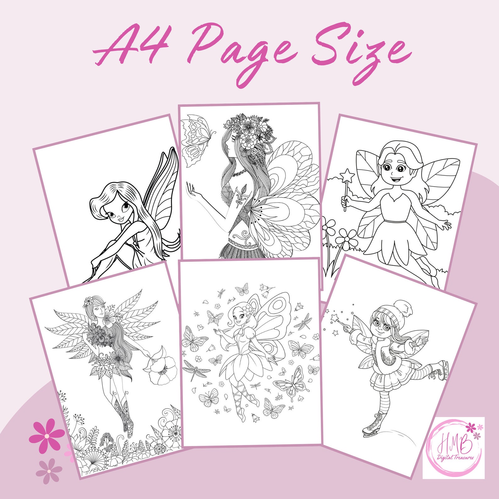 Children's Colouring Pages | 18 Fairies Designs to Colour in ...