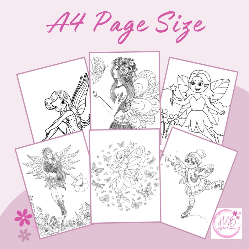 Children's Colouring Pages | 18 Fairies Designs to Colour in ...
