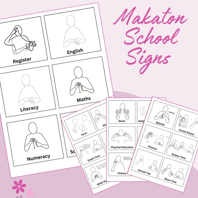 Makaton Communication Cards for Education | Digital Download | Now Next ...