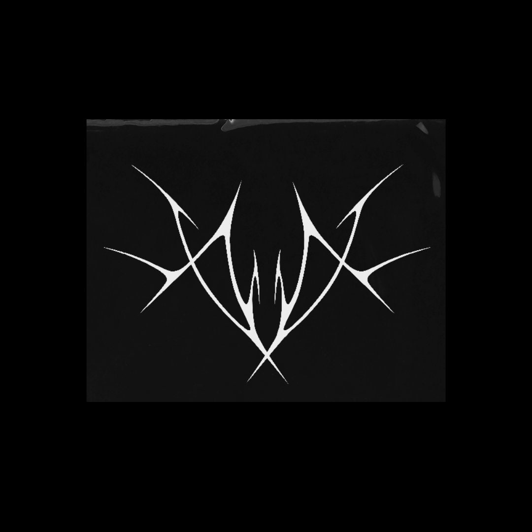 Gothic Car Decal, Logo Car Sticker, Goth Accessory, Aesthetic Car Decal ...