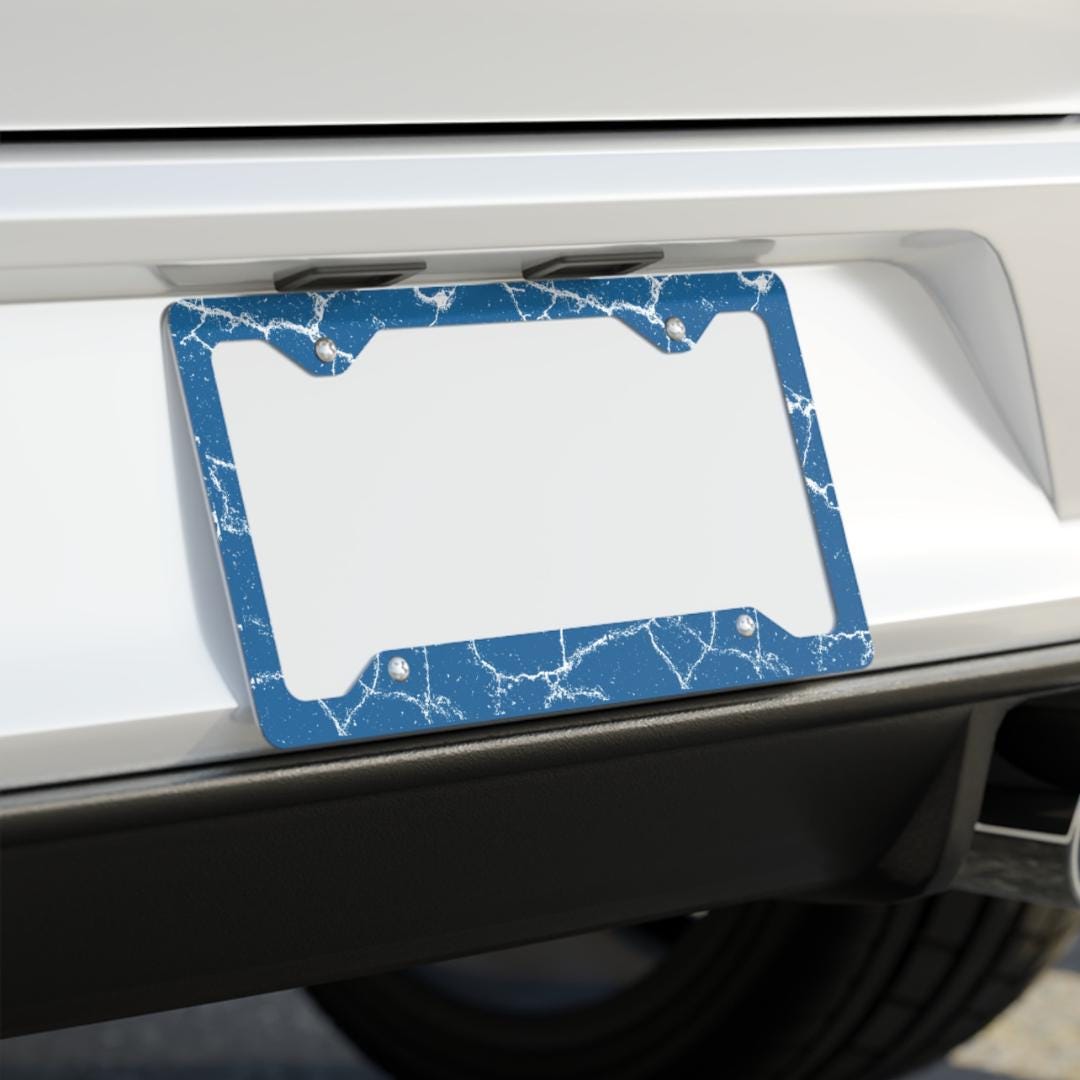 Ocean Theme License Plate Frame, Beach Vibes License Plate Frame ...
