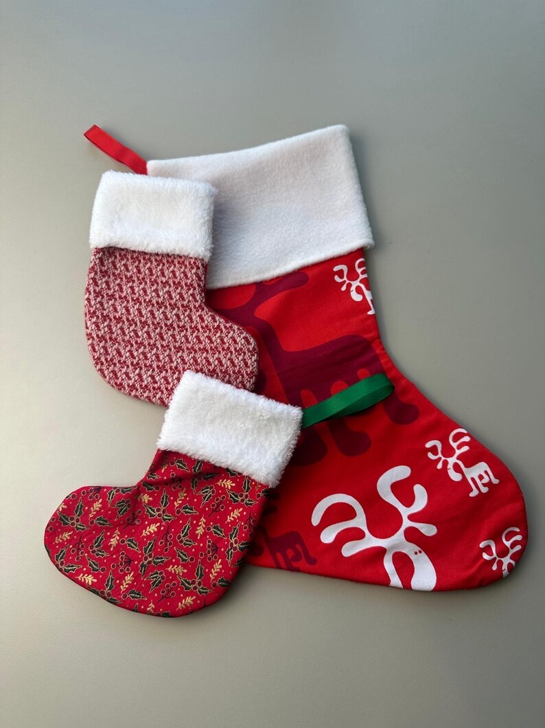 Christmas Stocking Sewing Pattern PDF – Easy DIY Holiday Stocking ...