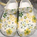Unique Clogs for Women, Boho Floral Pattern Slip on Garden Shoes ...