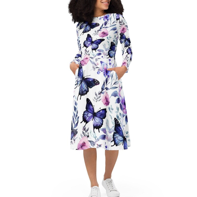 Butterfly Dress Women - Etsy