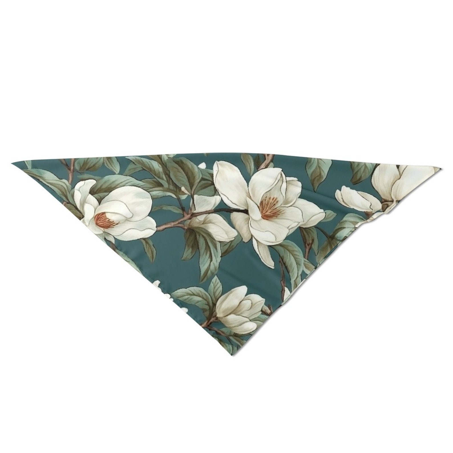 Bandana Cottagecore Floral Silk Scarf, Hair Scarf, Headwrap ...