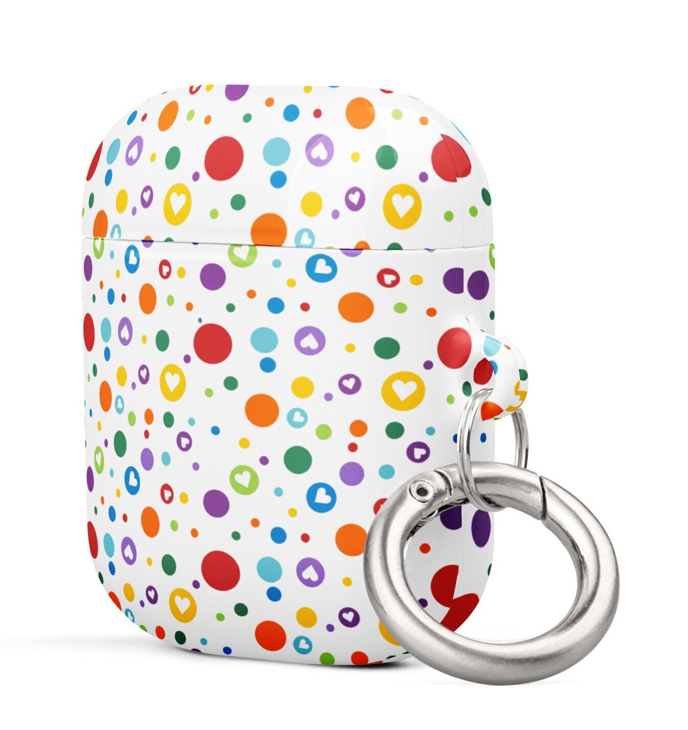 Colorful Cute Airpods Pro Case With Keychain Pride Rainbow - Etsy