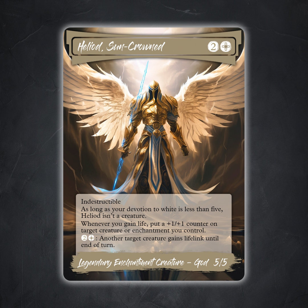 Heliod, Sun-crowned 5 alternative Custom Art / No Foil japan Manga ...