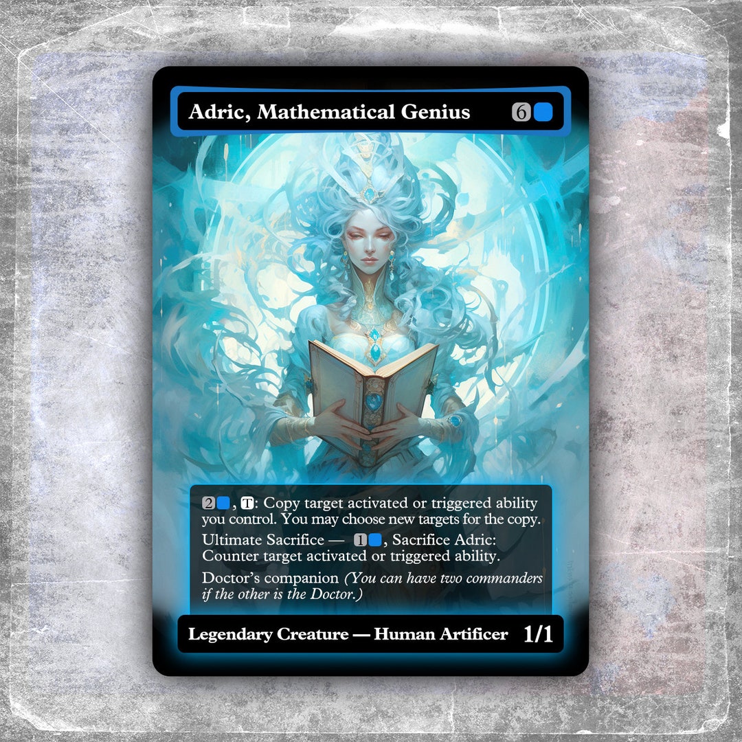 Adric, Mathematical Genius 2 alternative Custom Art / No Foil hyperion ...